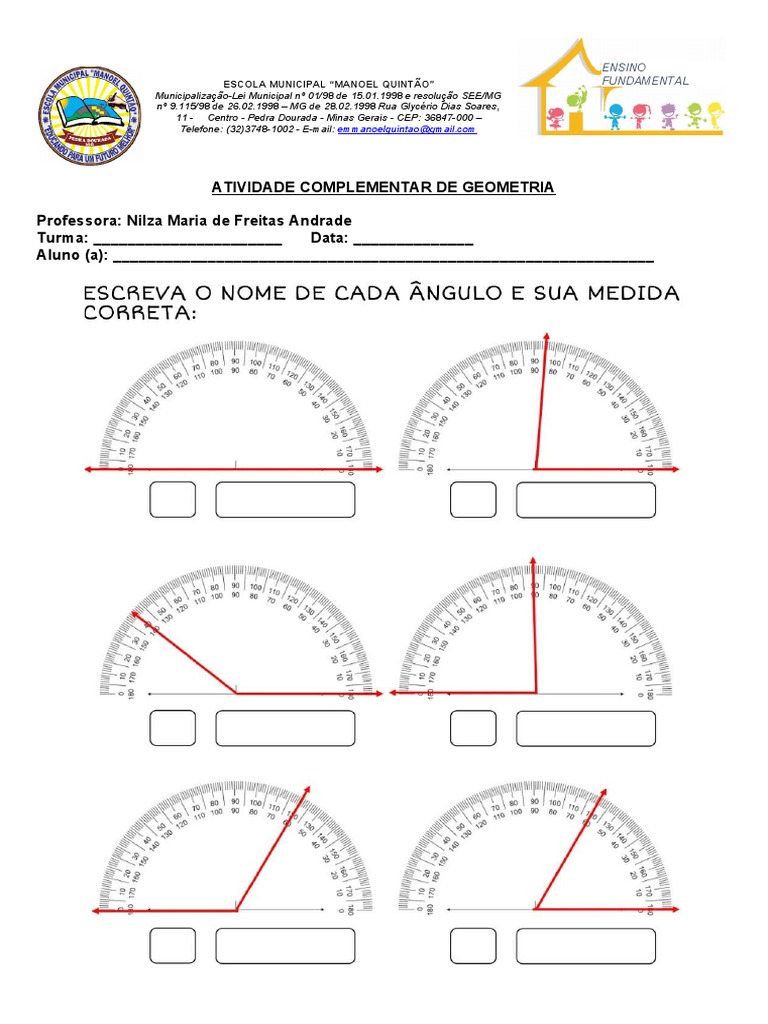 Ângulos adaptados | PDF