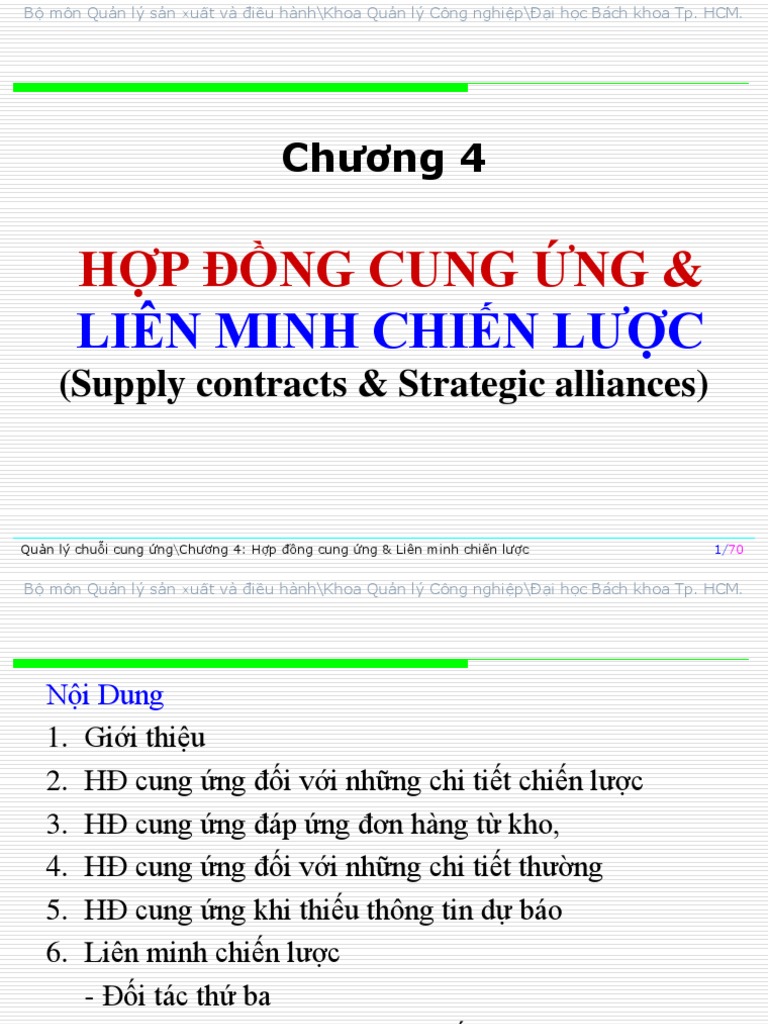 C4 Hop Dong Va Lien Minh - SV | PDF