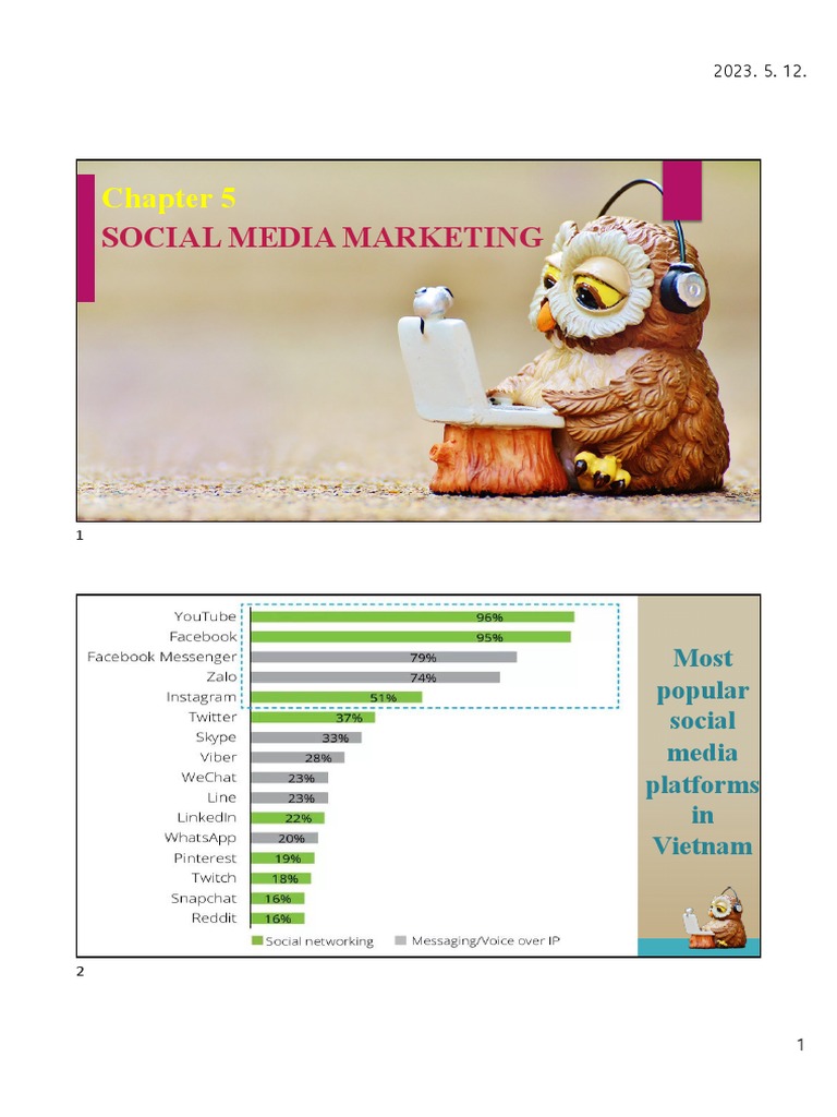 DIG MAR - DH - Chapter 5 Social Media Mar | PDF