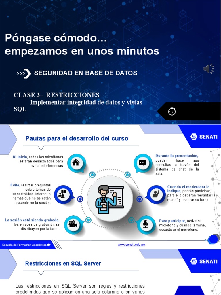 Clase 03 Seguridad En Base De Datos Pdf 1742