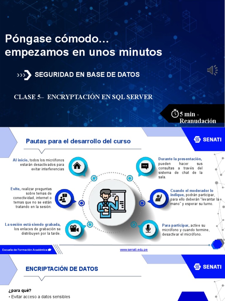 Clase 05 Seguridad en Base de Datos | PDF | Cifrado | Clave (criptografía)