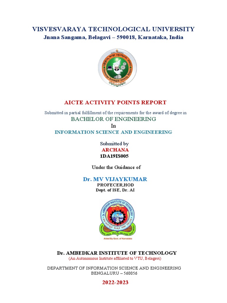 1da19is005 (Activity Points Report) | PDF | Computer Security | Security