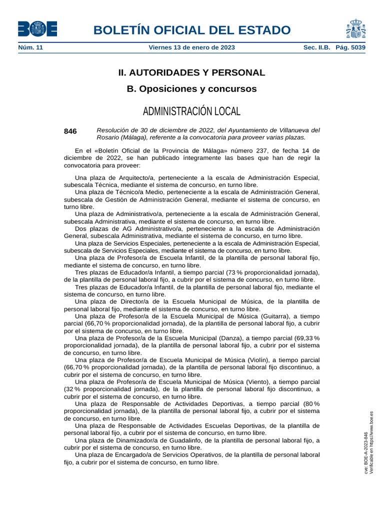 BOE-A-2023-846 | PDF