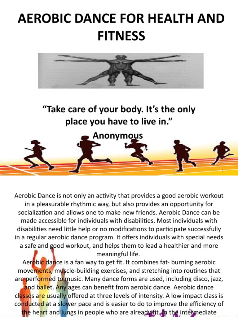 Aerobic Dance: Health and Fitness Benefits | PDF | Aerobic Exercise ...