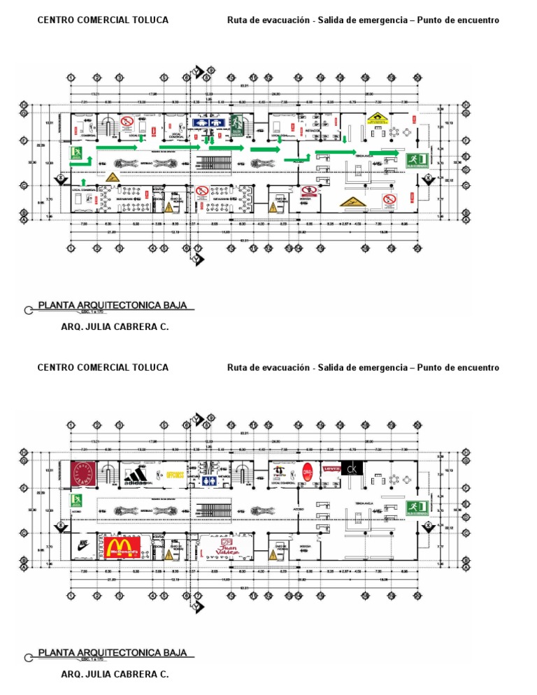 PLANO CENTRO COMERCIAL TOLUCA | PDF