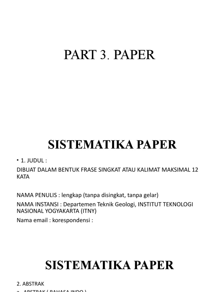 Pembuatan Paper | PDF