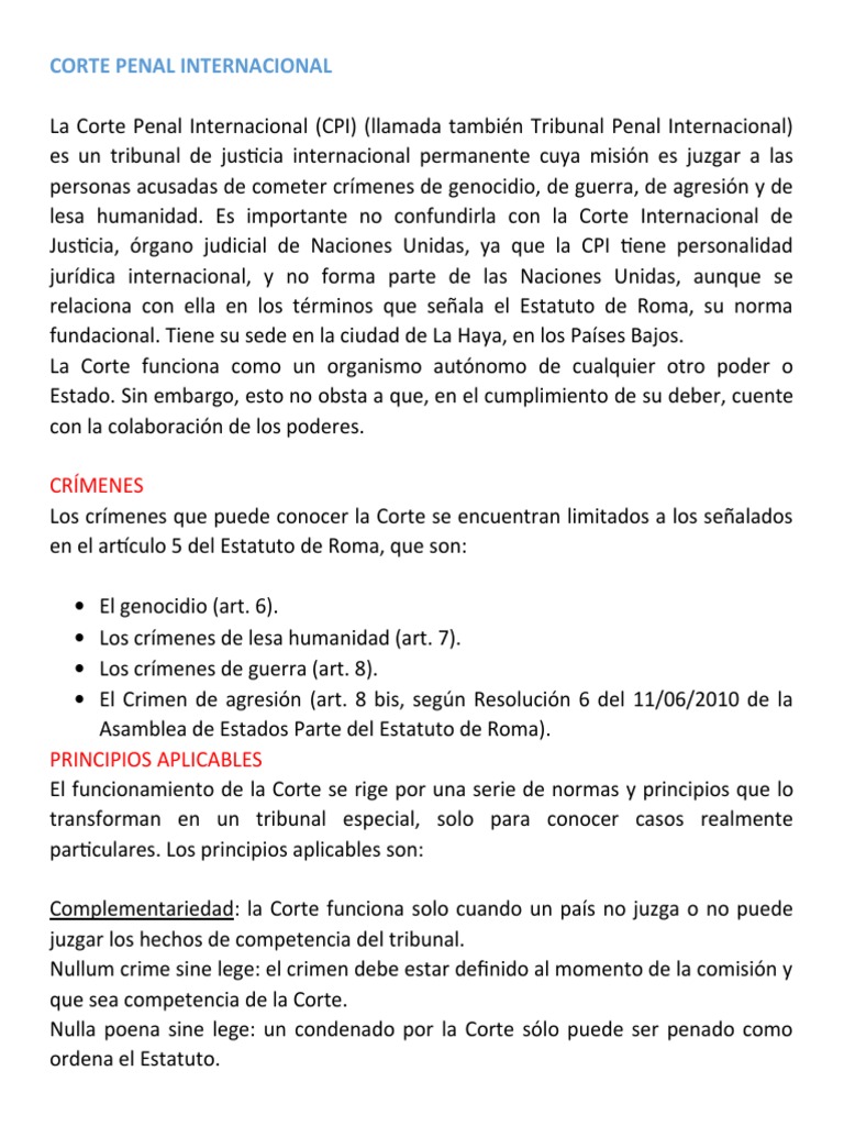 Corte Penal Internacional-Corte Interamericana de Derechos Humanos ...