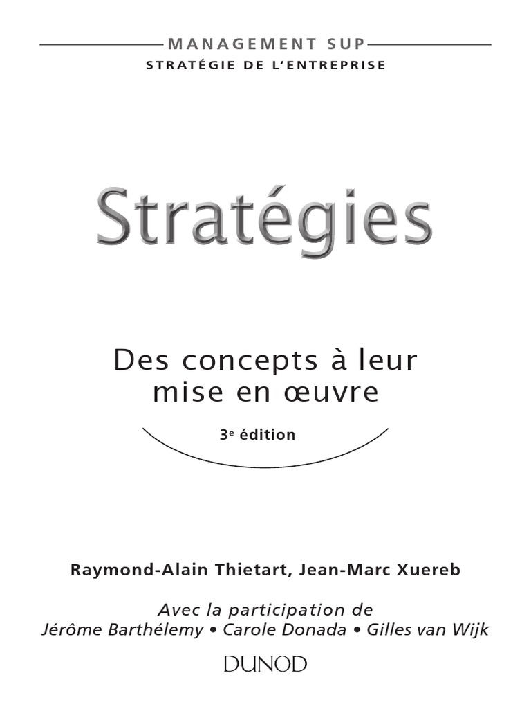 Strat É Gies | PDF | Business | Économie