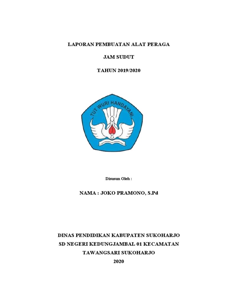 Joko Pramono - Alat Peraga Jam Sudut | PDF | Karier & Perkembangan | Seni