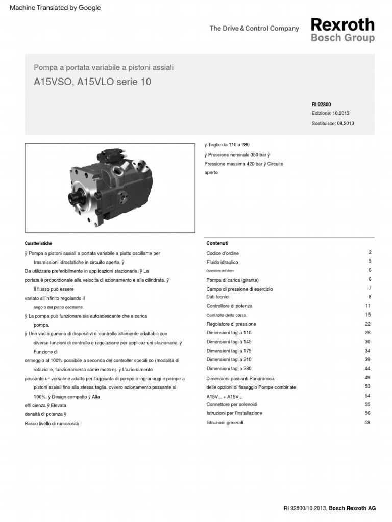 A15VSO-re92800 - 2013-10 (1) .pdf-ITALIANO | PDF