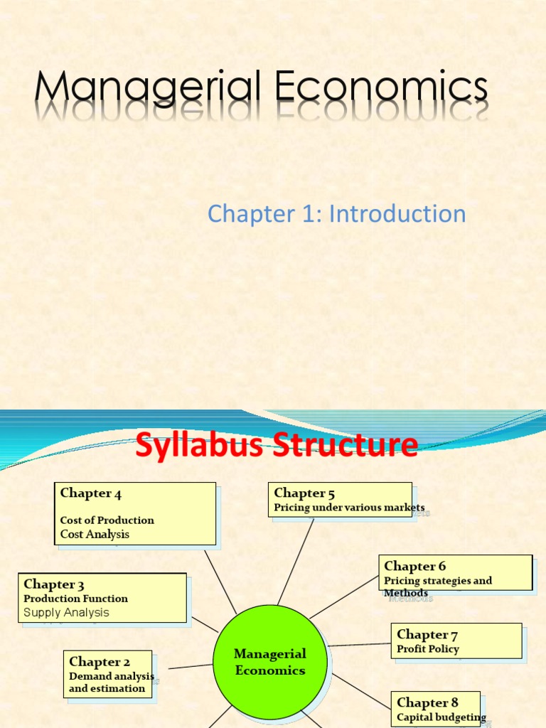 Chap 1 - ME | PDF | Economic Model | Economics