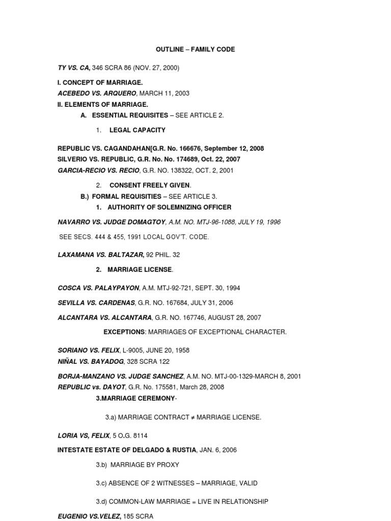 Civil Code of The Phils. | PDF | Family Law | Marriage