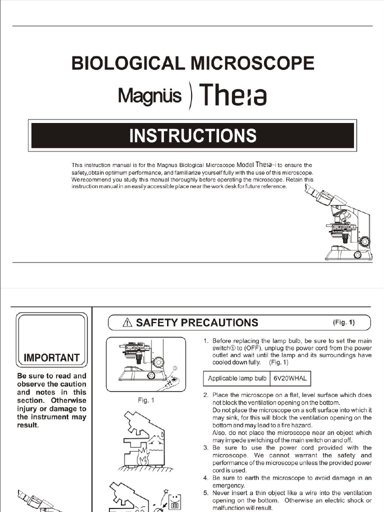 Theia-I Manual | PDF