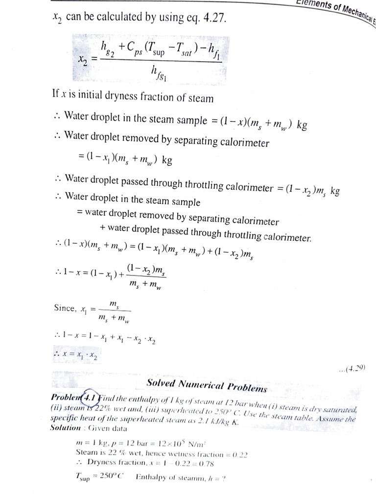 Properties and Enthalpy of Steam | PDF | Steam | Enthalpy
