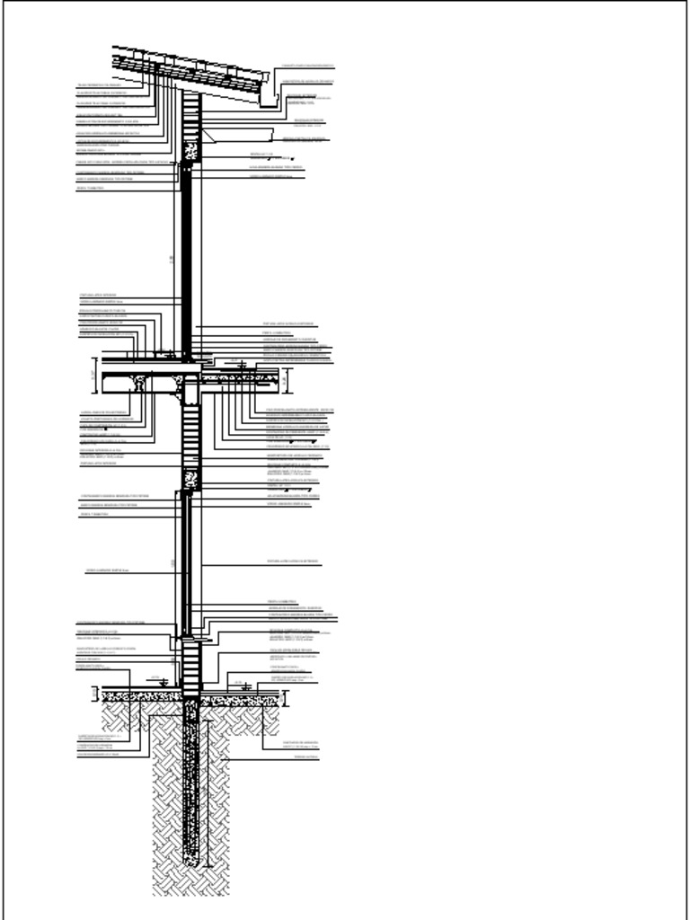 Detalle Fundacion A Techo | PDF | Edificio sustentable | Material compuesto