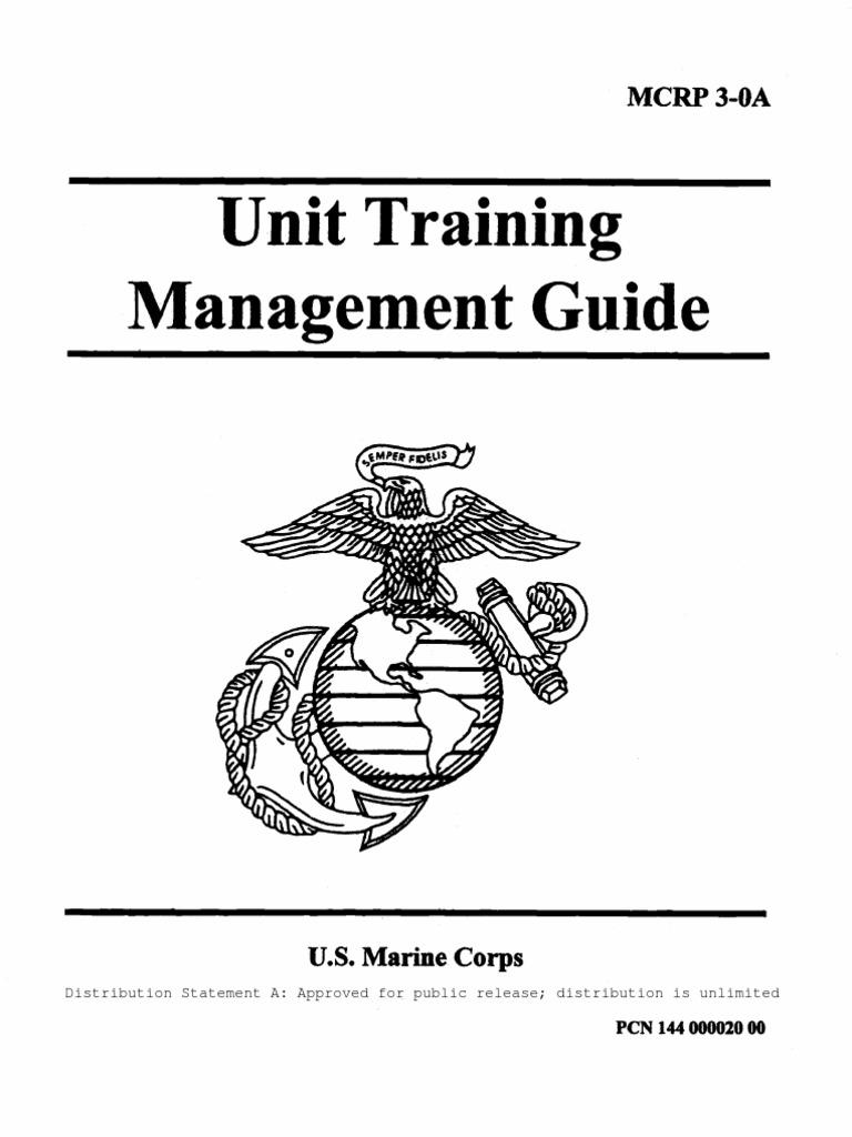 USMC Unit Training Management Guide | PDF | United States Marine Corps ...