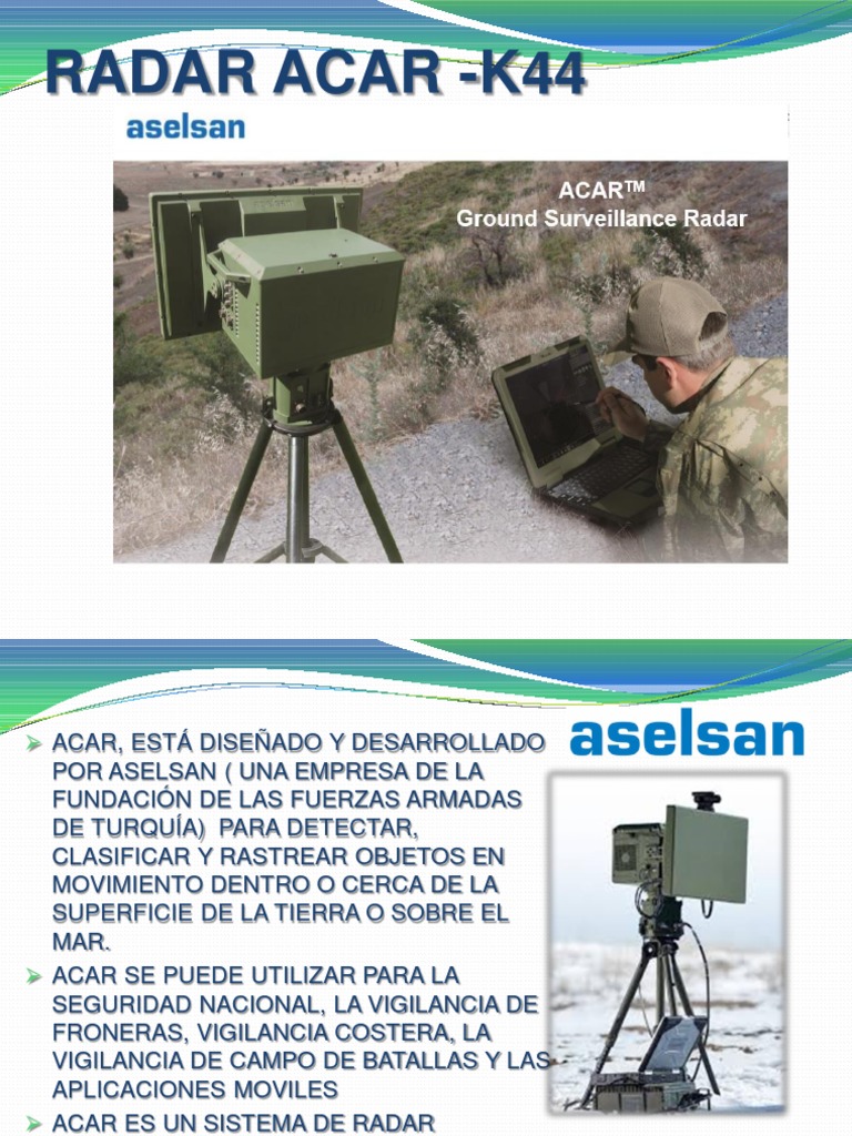 seba-RADAR ACAR - K44 | PDF | Efecto Doppler