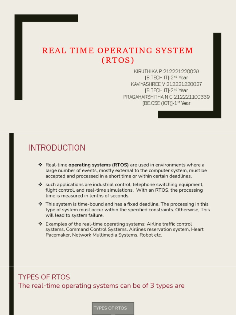 Operating System Pdf Real Time Computing Process Computing 