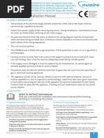 Nuaire AVT - Aire-Volve Twin Fans For Indoor Use | PDF | Duct (Flow ...