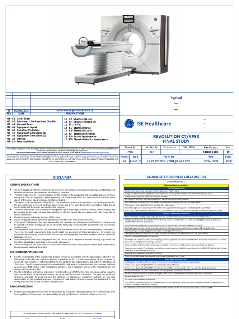 GE - Guia Mecanica Tipo - Revolution CT+ | PDF