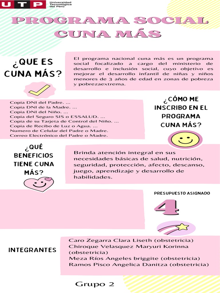 Infografia Programa Social | PDF
