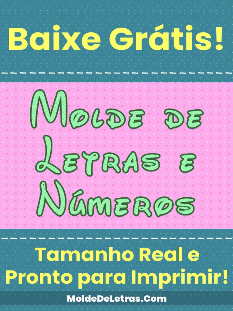 Molde de Letras Walt Disney | PDF