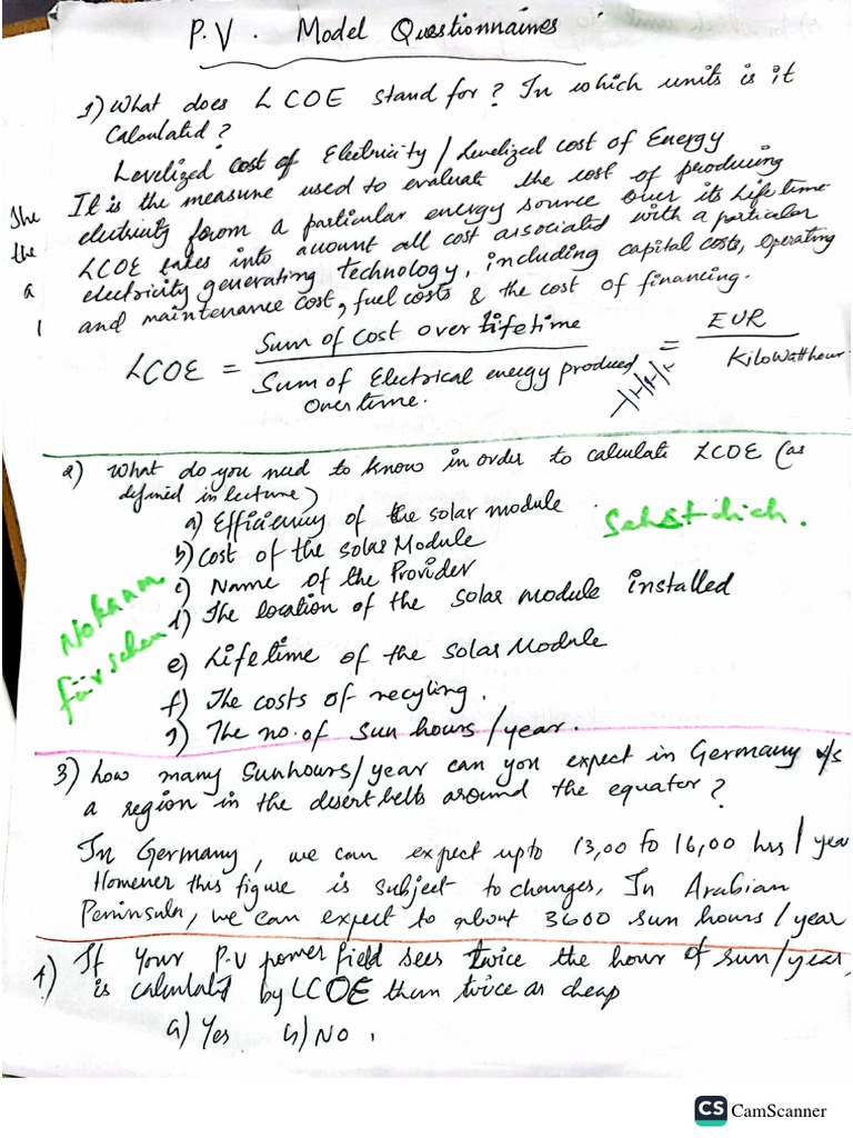 PV Questions Arjun - Merged | PDF | Band Gap | Solar Cell