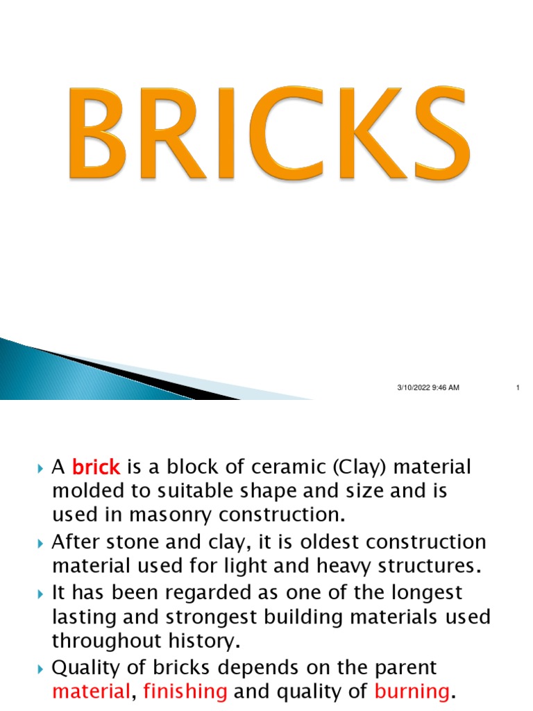 6 Bricks | PDF | Brick | Soil