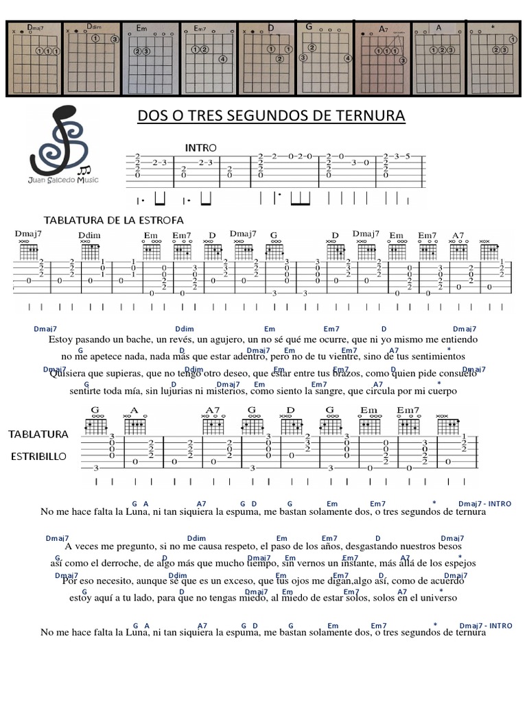 Dos o Tres Segundos de Ternura | PDF