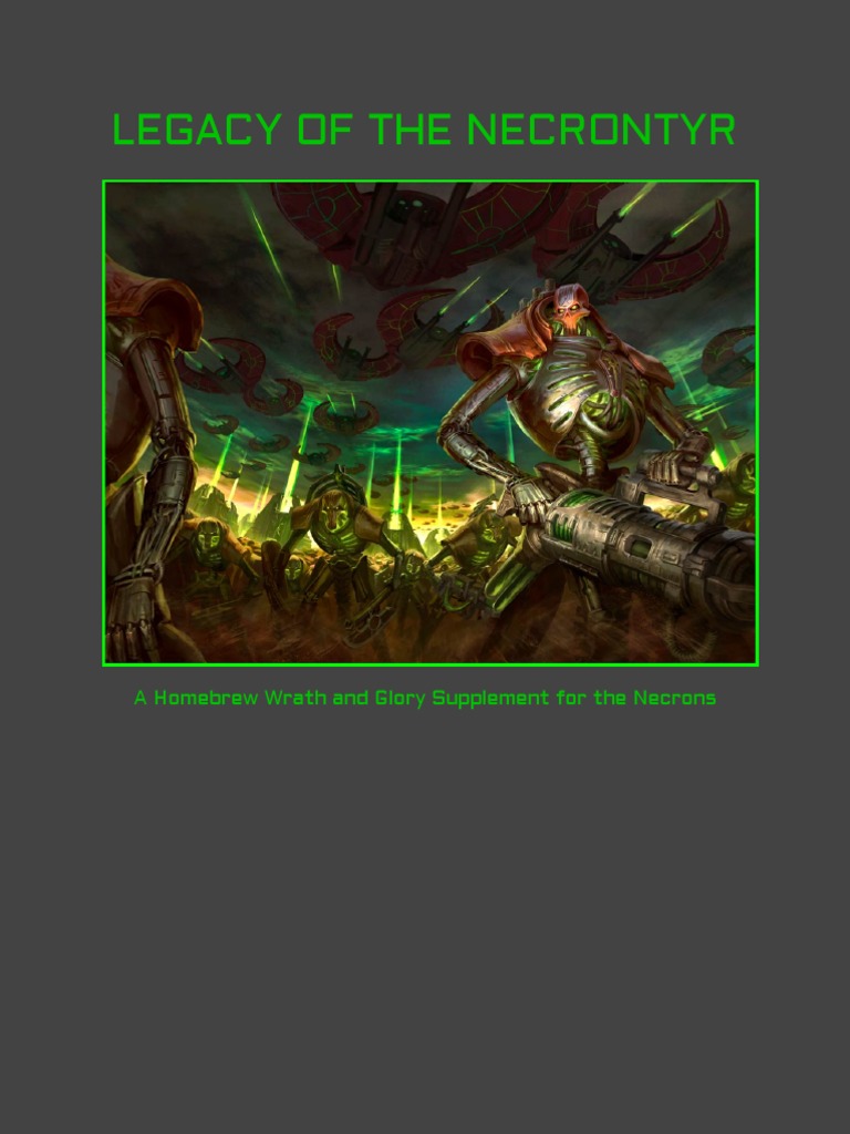 Legacy of The Necrontyr | PDF | History | Young Adult