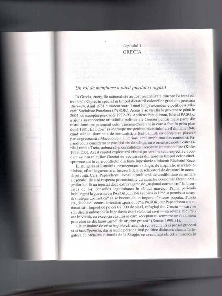 Tom GALLAGHER, Balcanii În Noul Mileniu | PDF