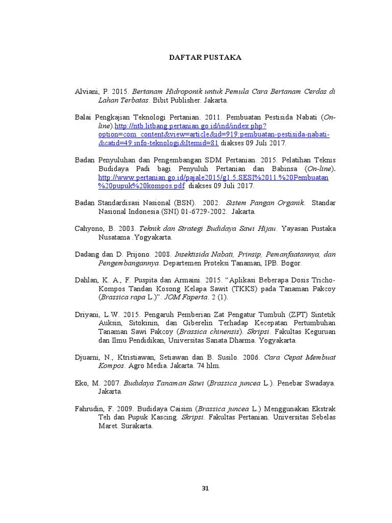 Daftar Pustaka | PDF