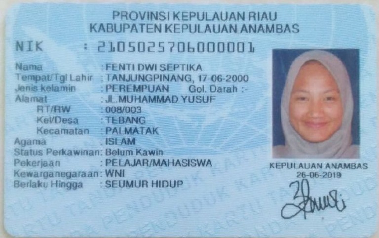 KTP - Fenti Dwi Septika | PDF