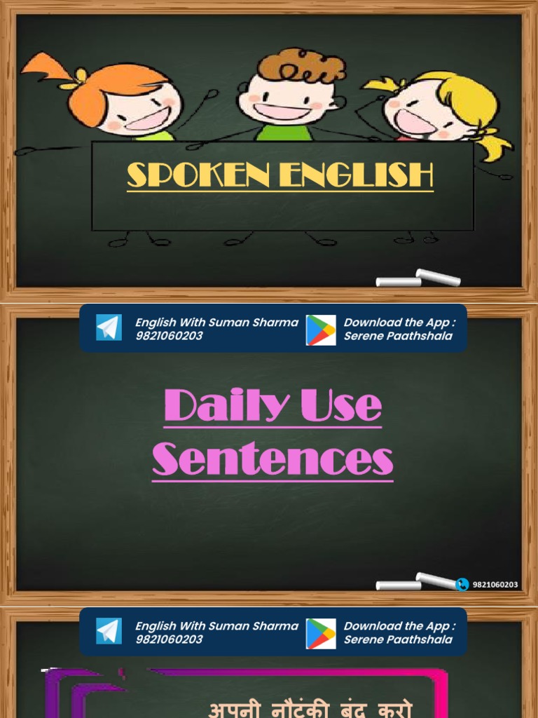 daily sentences | PDF