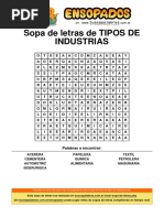 Sopa de Letras Inventos | PDF