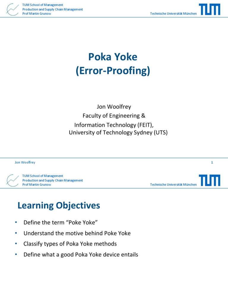 Asset-V1 TUMx+QPLS3x+2T2018a+type@asset+block@PokaYoke - Error - Proofing | PDF | Cognitive ...