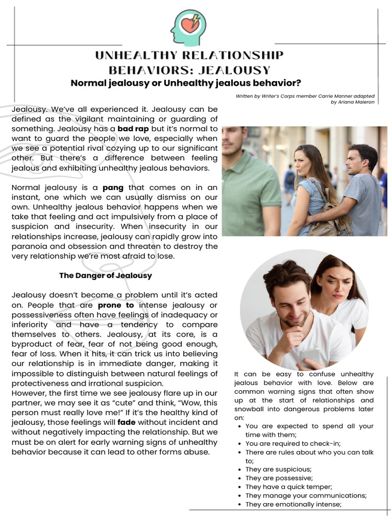 Jealousy | PDF | Jealousy | Social Psychology