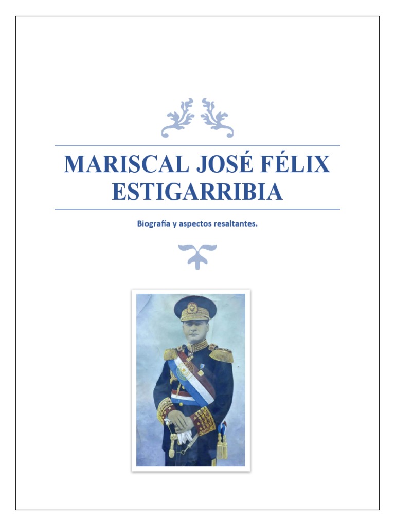 Mariscal José Félix Estigarribia | PDF | Política