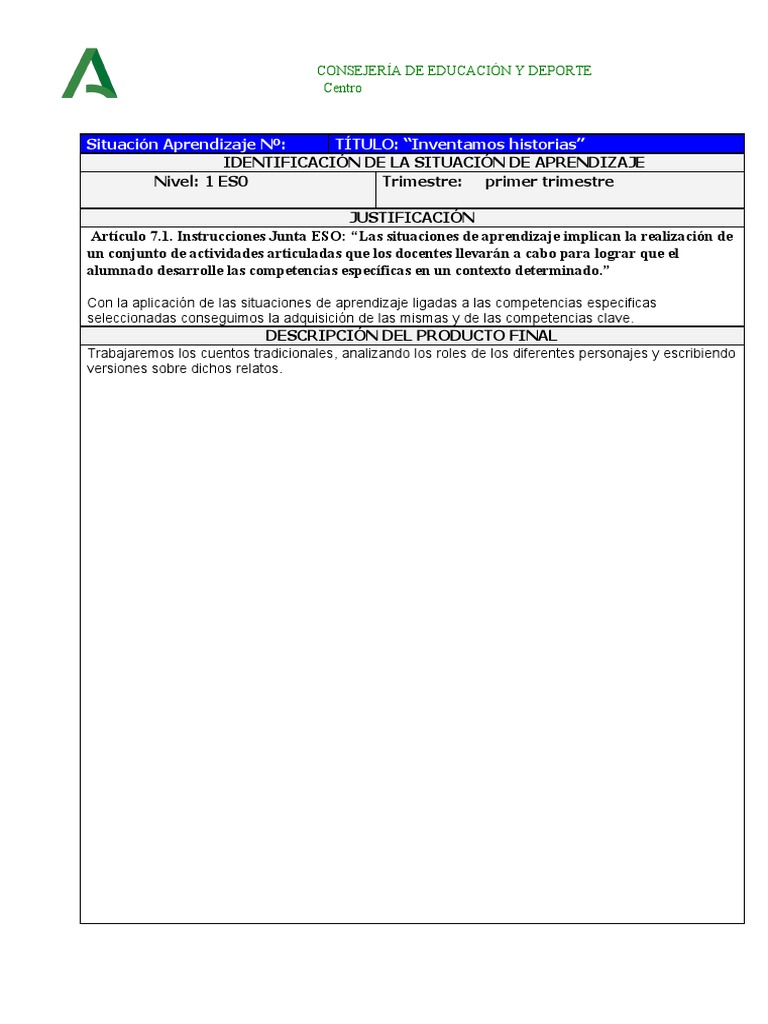 Modelo Situación Aprendizaje | PDF | Evaluación | Aprendizaje