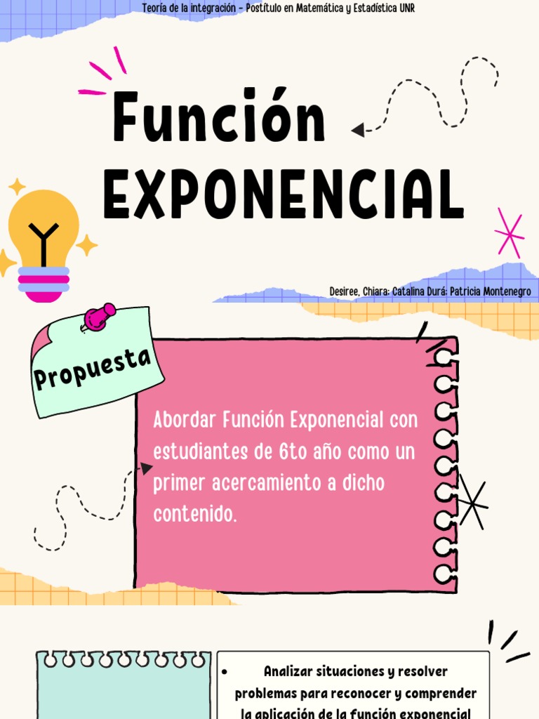 Función exponencial | PDF | Función (Matemáticas) | Las bacterias
