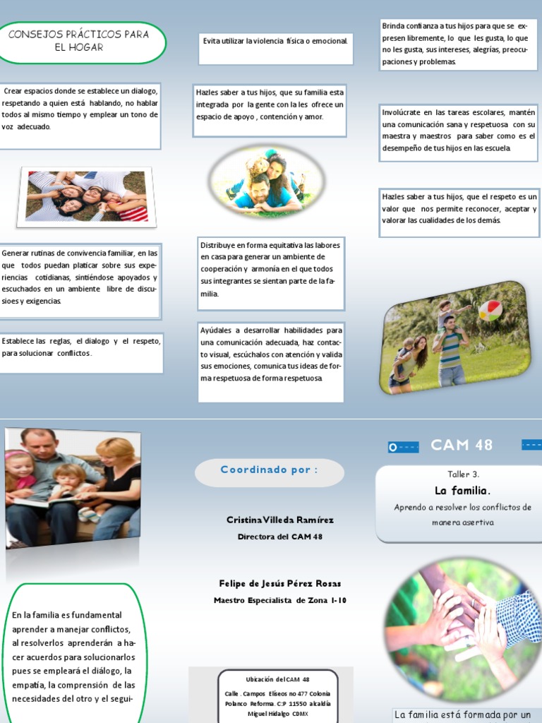 Triptico CAM 48 - Taller para Padres | PDF