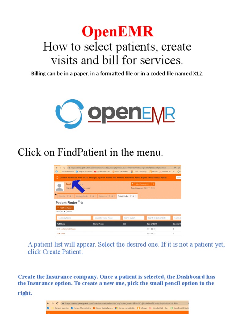Ghana OpenEMR | PDF | Menu (Computing) | System Software