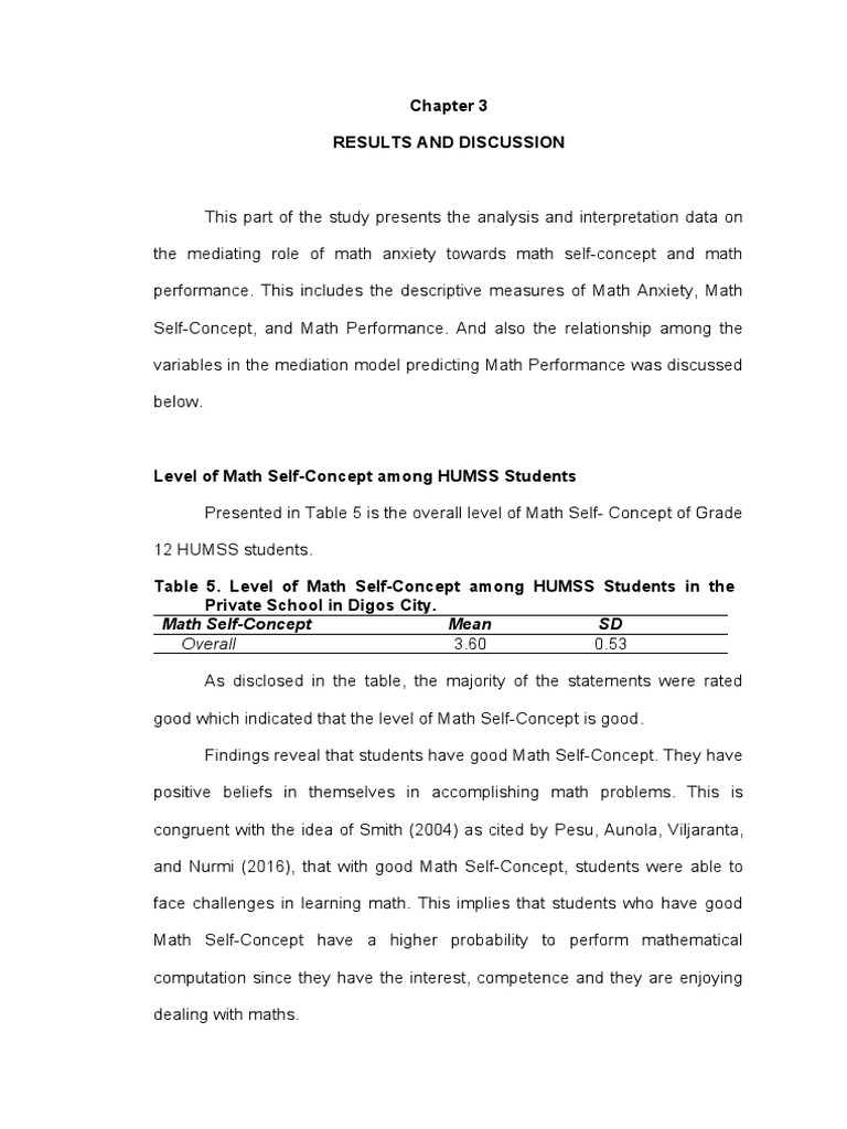 Chapter 3 1.edited Autosaved | PDF | Mathematics | Self Concept Chapter 3 1.edited Autosaved | PDF | Mathematics | Self Concept