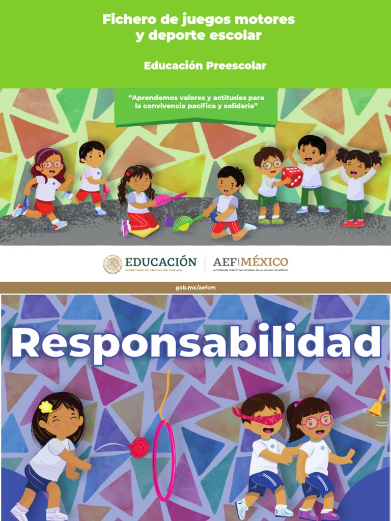 Ficheros Preescolar Responsabilidad | PDF | Ritmo | Pelota
