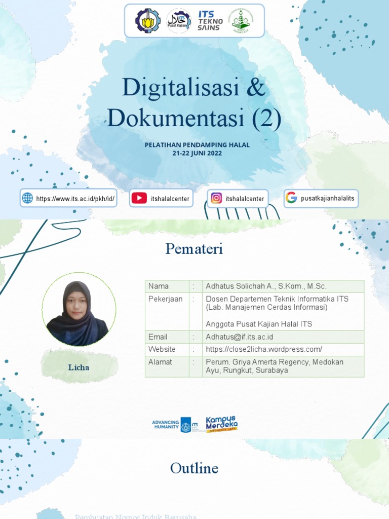 Digitalisasi Dan Dokumentasi 2 - SIHALAL | PDF