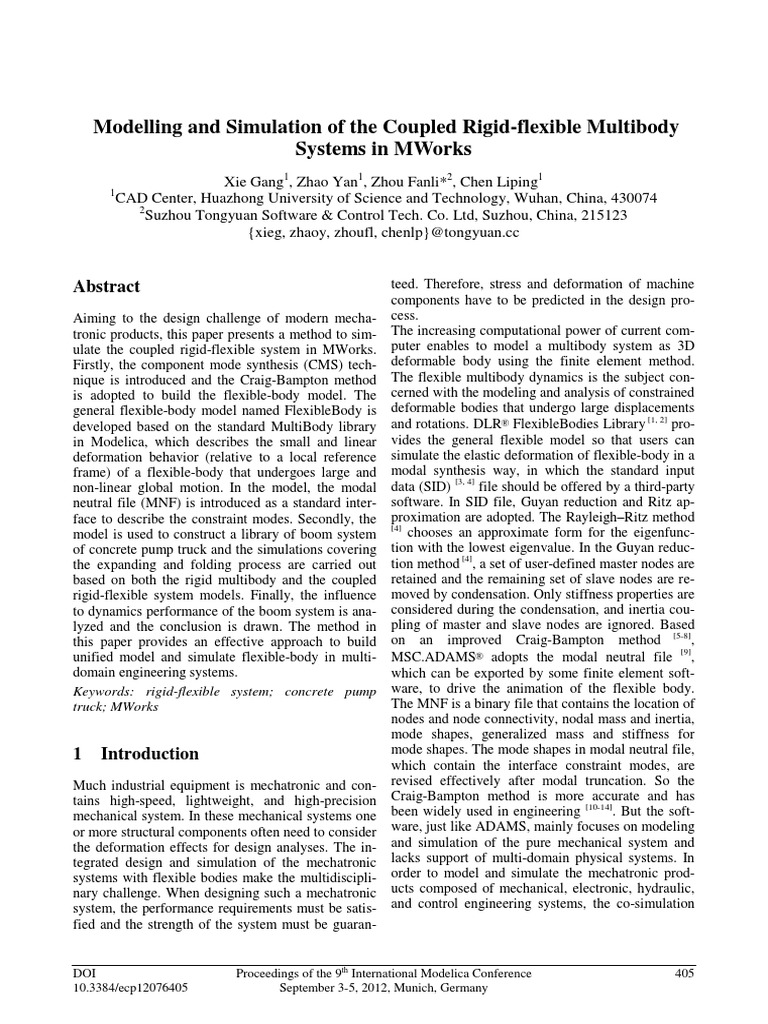 Ecp 12076042 | PDF | Finite Element Method | Normal Mode