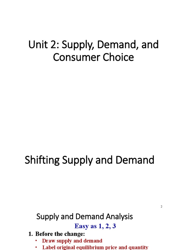 Unit 2 Part 2 | PDF | Elasticity (Economics) | Demand