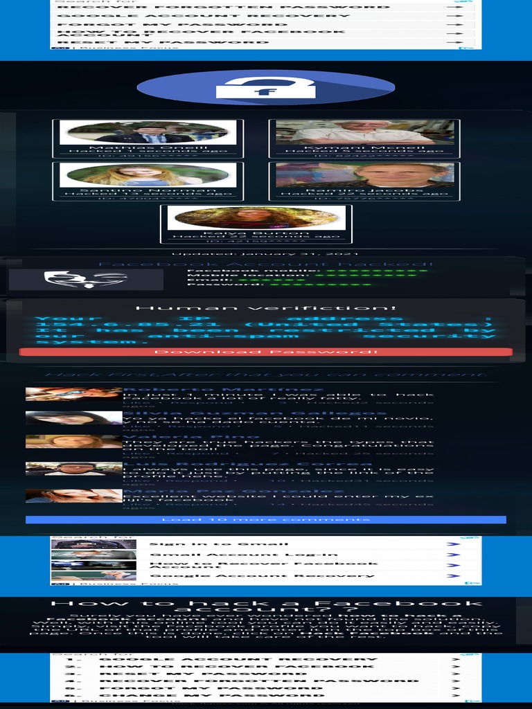 Facebook Hack Online - Facebook Password Sniper | PDF | Information Technology Management ...