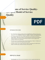 Five Dimensions of Service Quality | PDF
