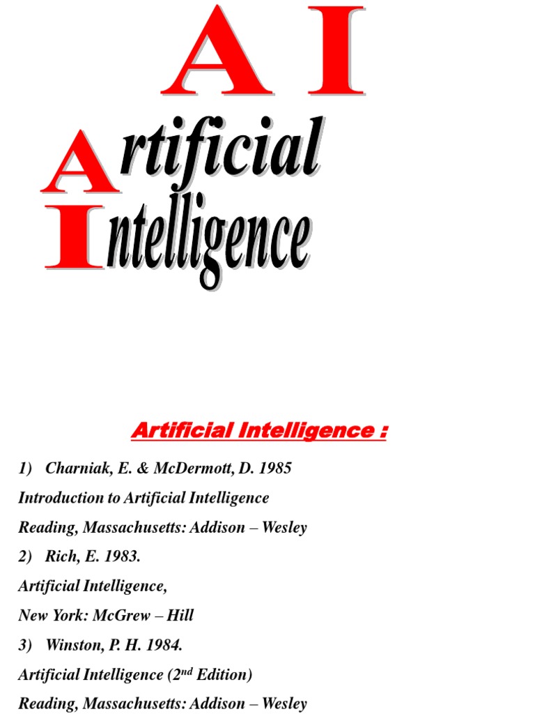 Ai Lecture 1 Download Free Pdf Intelligence Ai Semantics